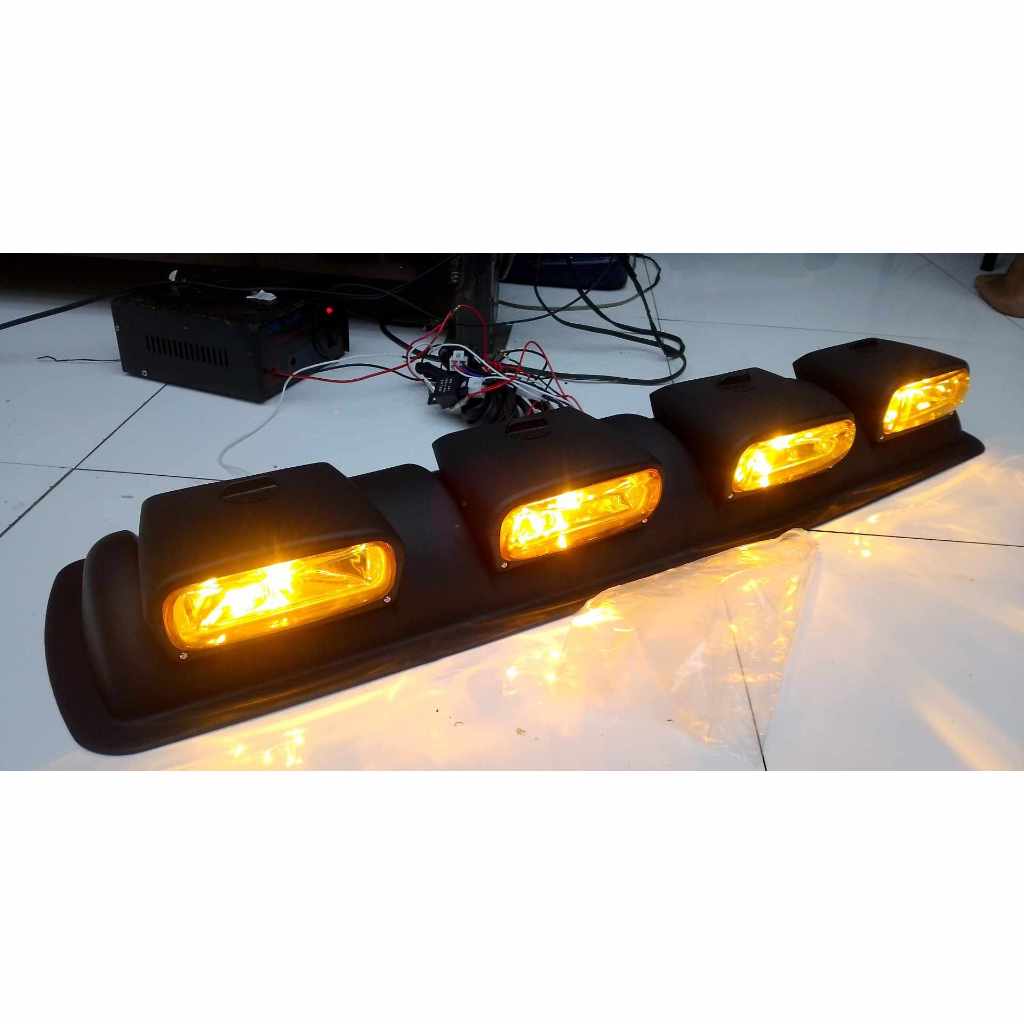 Universal Roof Lamp Roof Light Driving Fog Lamp for SUV Cars | Shopee ...