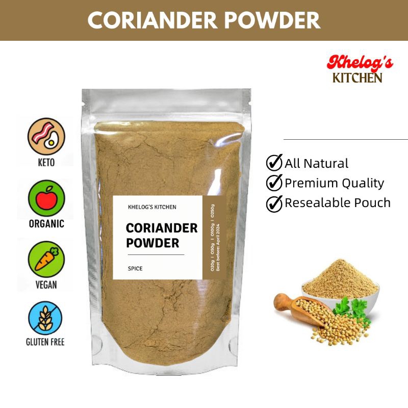 Coriander powder 50g / 100g / 250g herbs and spices | Shopee Philippines