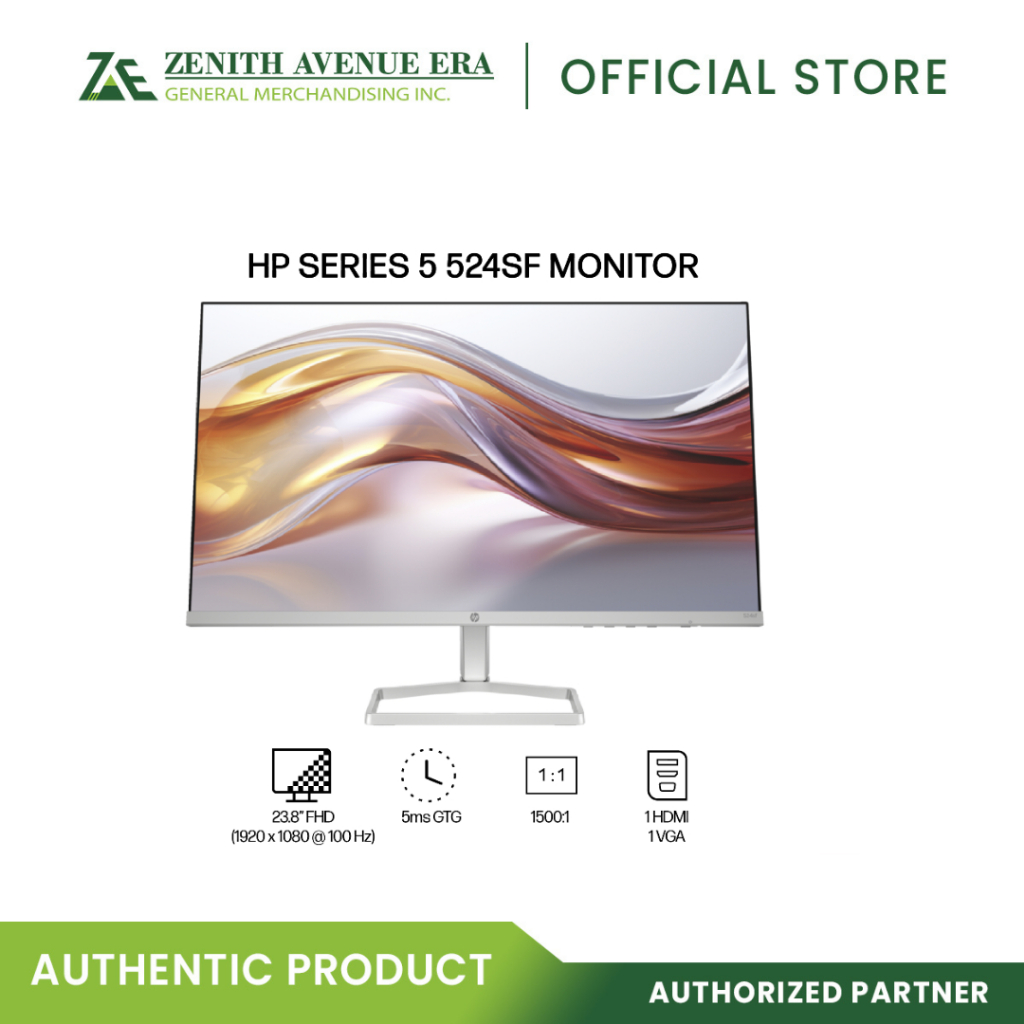 HP S5 524SF 23.4" IPS 100Hz FHD 1920x1080 VGA/*HDMI Monitor | Shopee ...