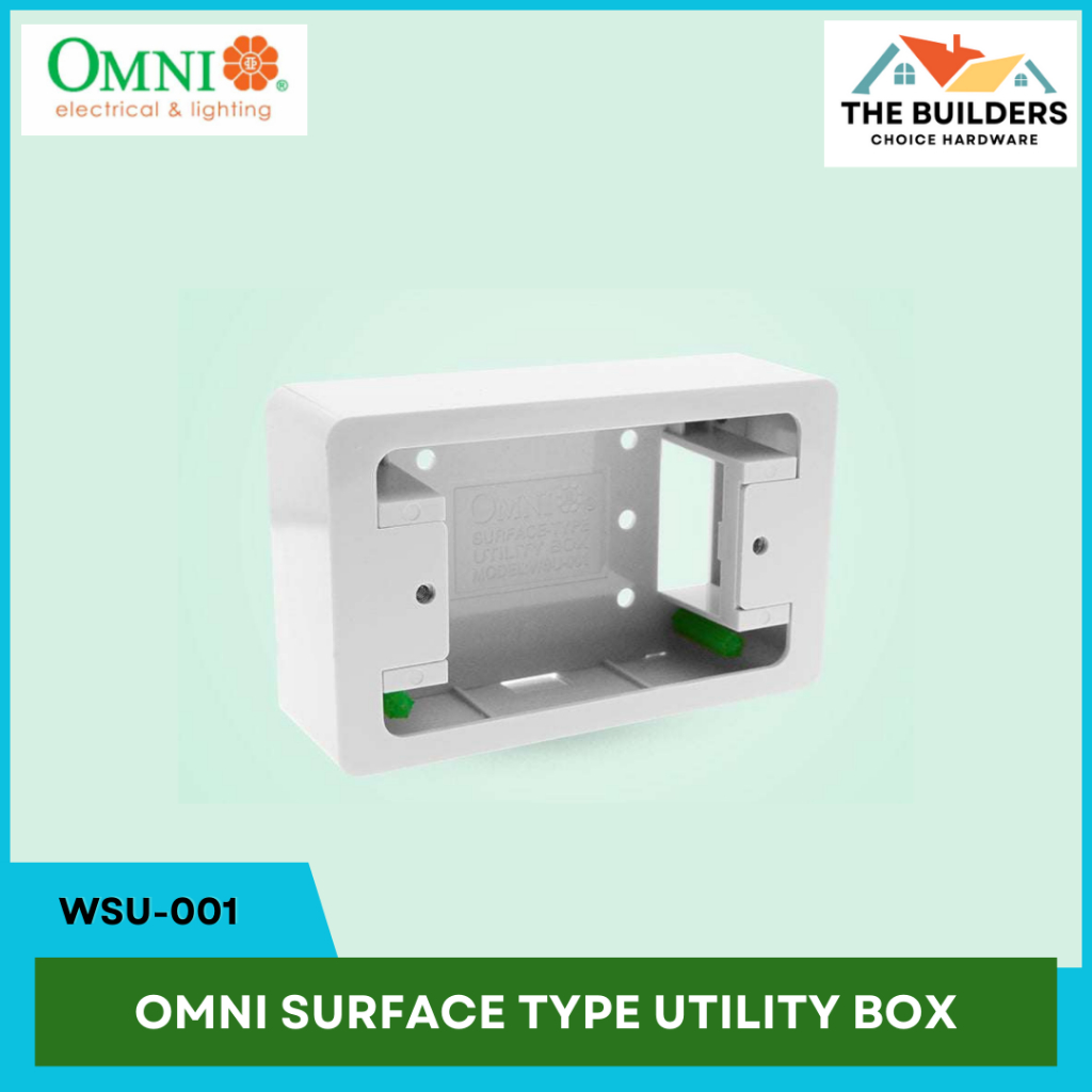 OMNI SURFACE TYPE PVC UTILITY BOX WSU-001 | Shopee Philippines