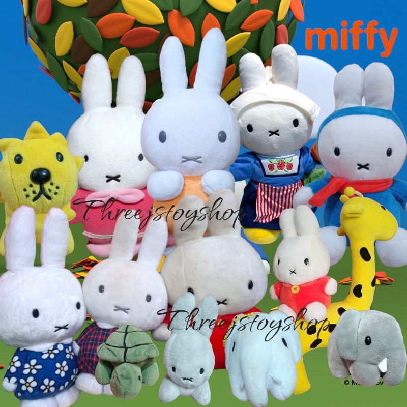 Miffy Stuffed toys preloved | Shopee Philippines