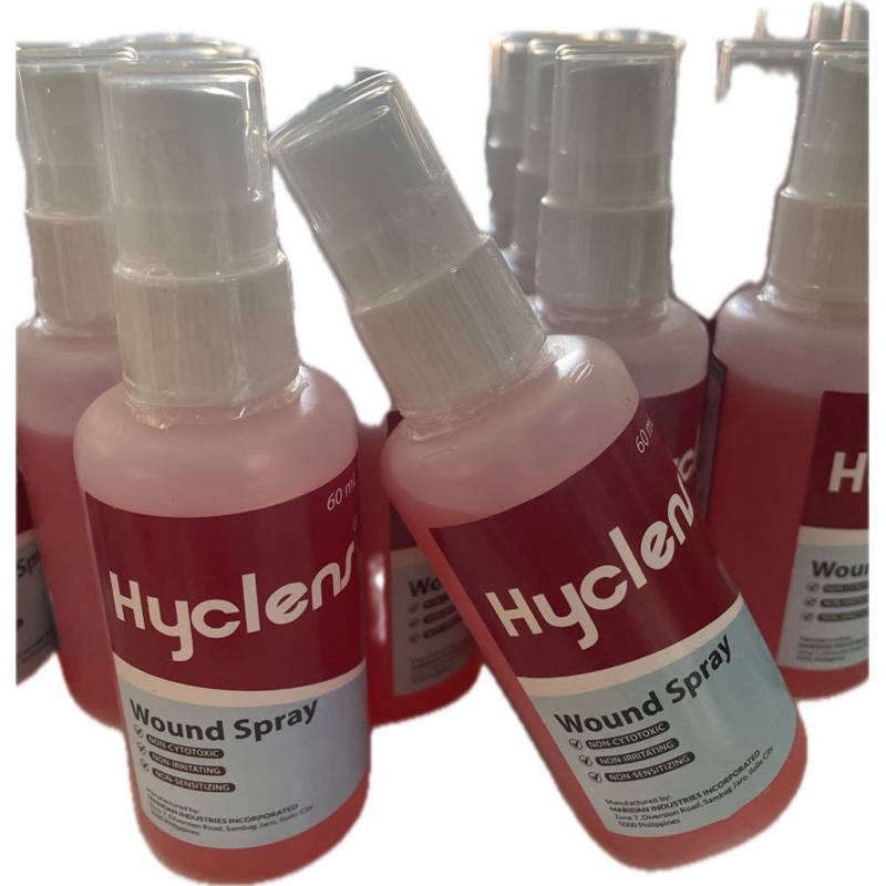 HYCLENS Wound Spray 60ML | Shopee Philippines