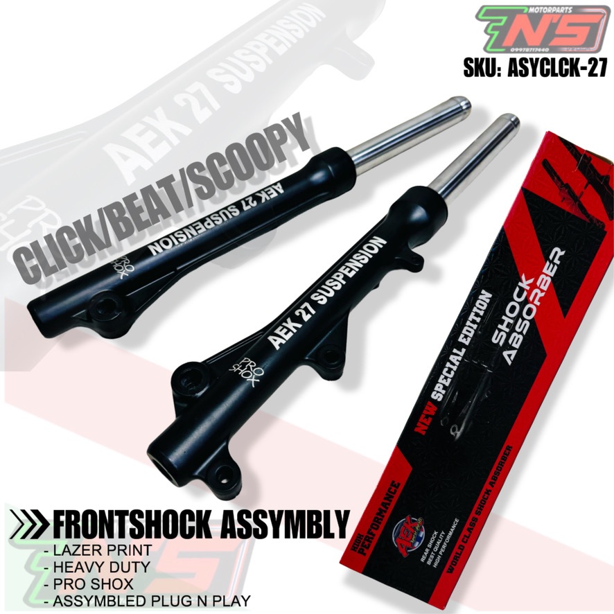 AEK SUSPENSION #27 Front Shock Assembly ASSY Premium Alloy for Click ...