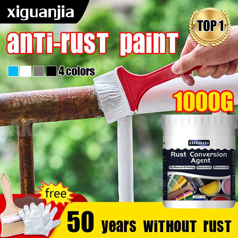 2 in 1 anti rust paint for metal Converts rust Convert rust into a ...