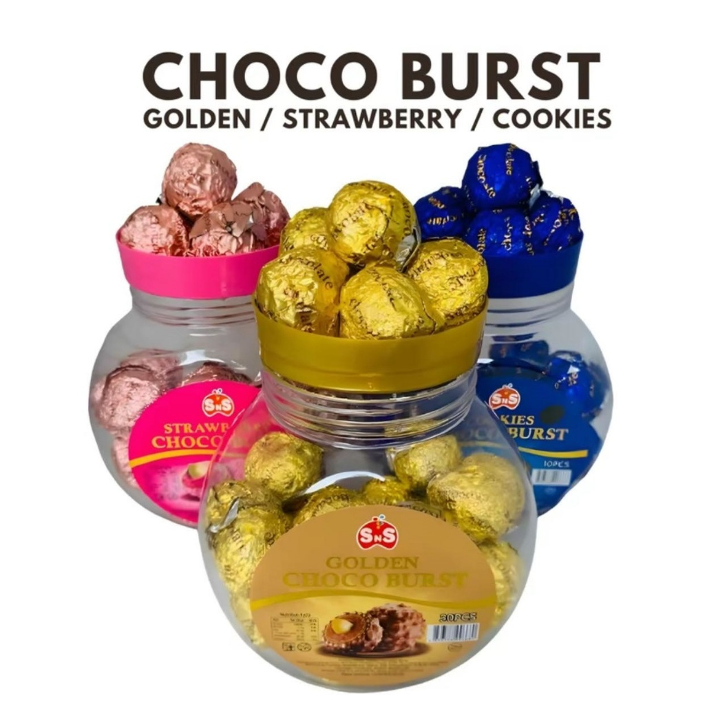Choco Cookies Burst 30PCS SUGAR CRASH | Shopee Philippines