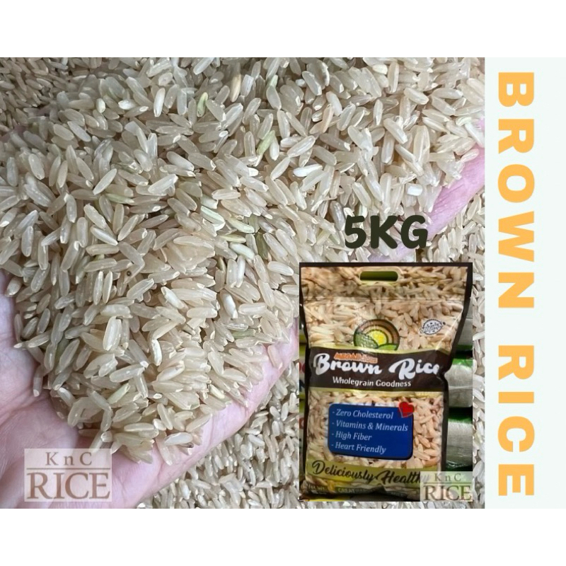 MEGAlicious Brown Rice 5kg | Shopee Philippines