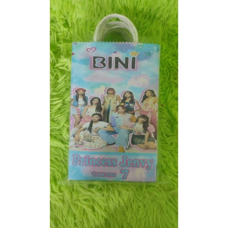 BINI lootbag free customize name set 10pcs | Shopee Philippines