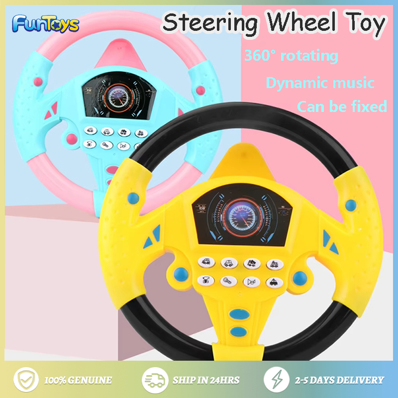 FunToy Steering Wheel Toy Manibela Car Ckn Toys Spinner Toy Kid Early ...