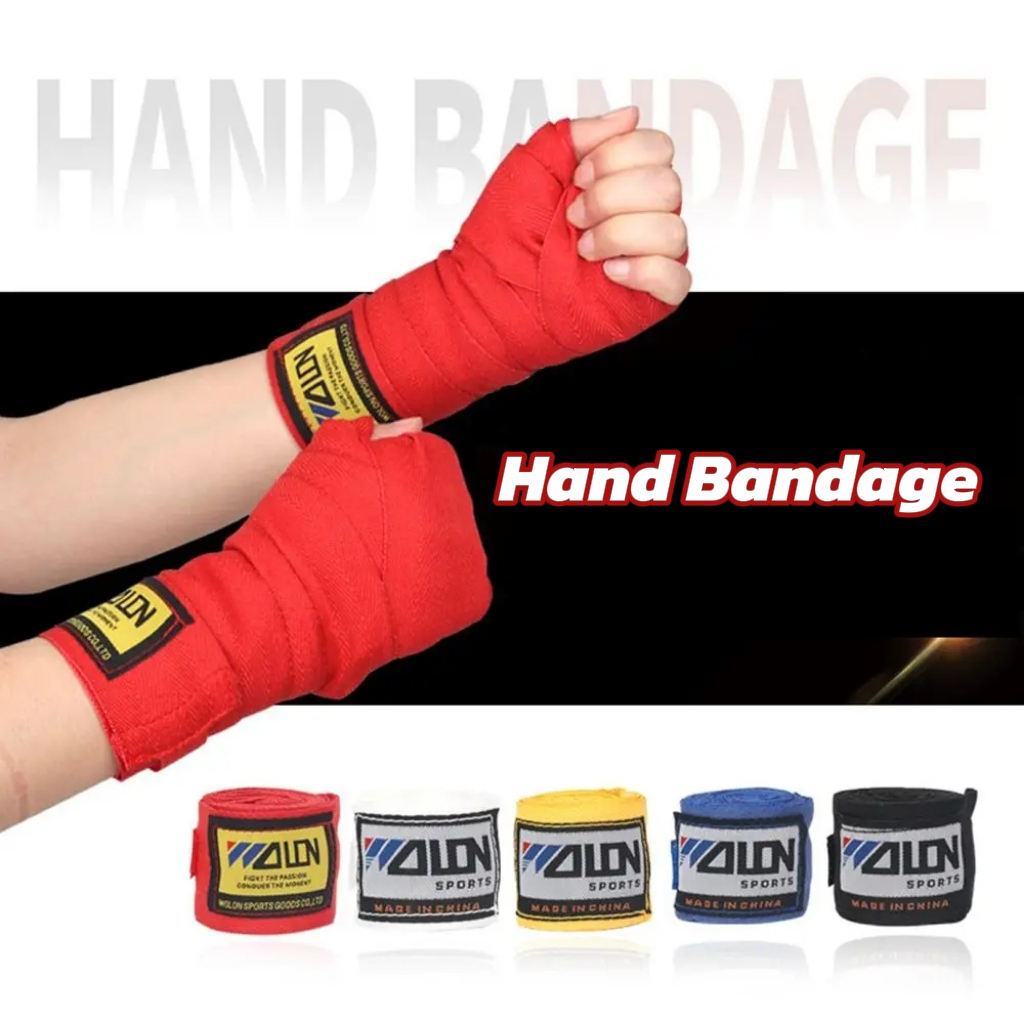 2.5M/5M Boxing Training Bandages Cotton Sports Bandages Sanda Kick ...