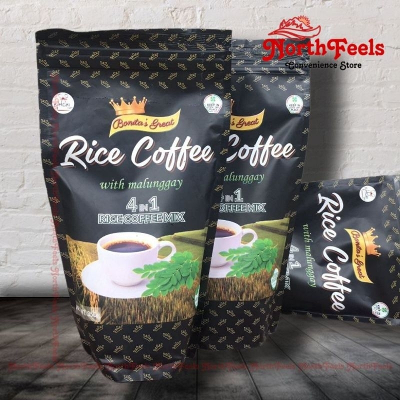 Rice Coffee Mix w/ Malunggay Organic | 4 in 1 Mix | 350g | Baguio ...