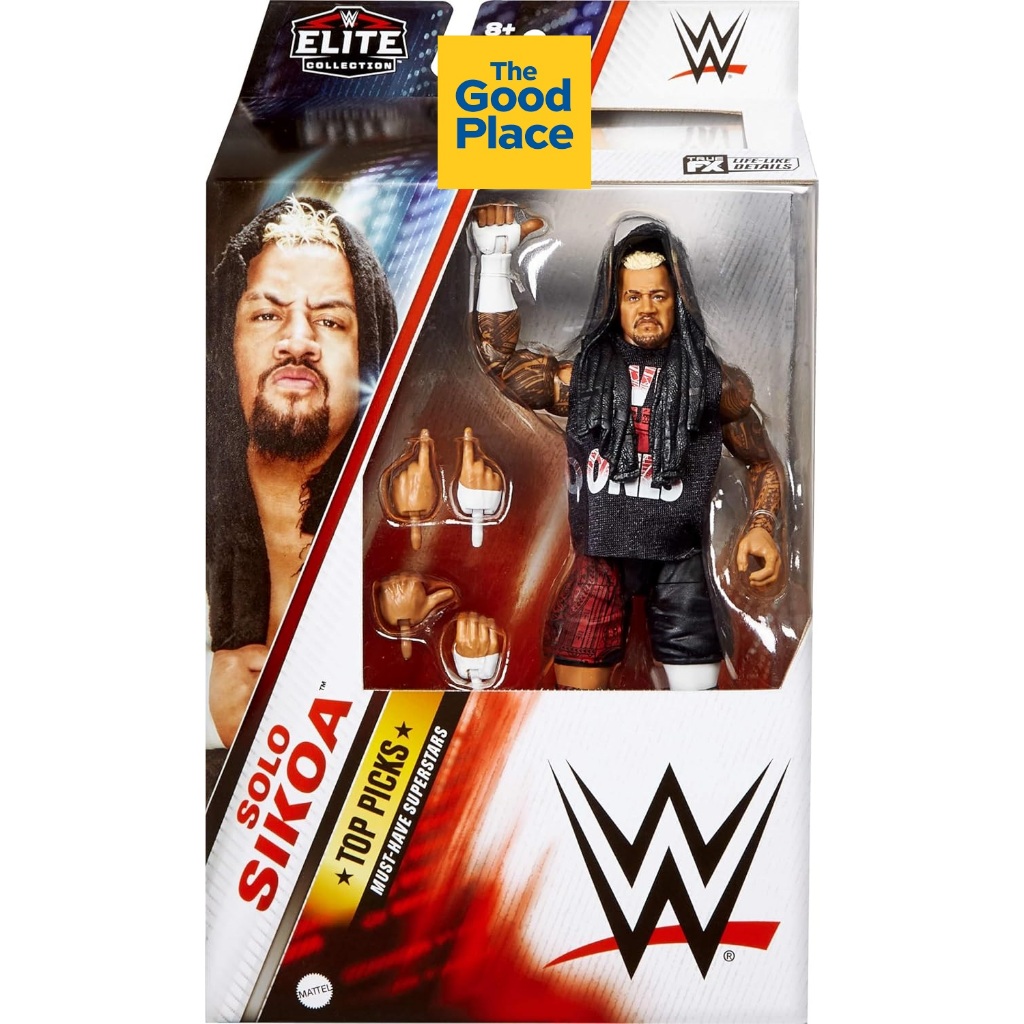 MATTEL WWE Elite Top Picks Collection Solo Sikoa Figue With Entrance ...