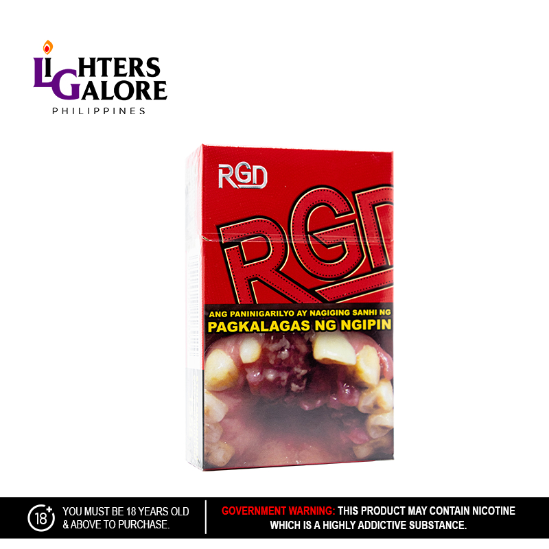 Lighters Galore - Rgd Classic Red (Pack) | Shopee Philippines
