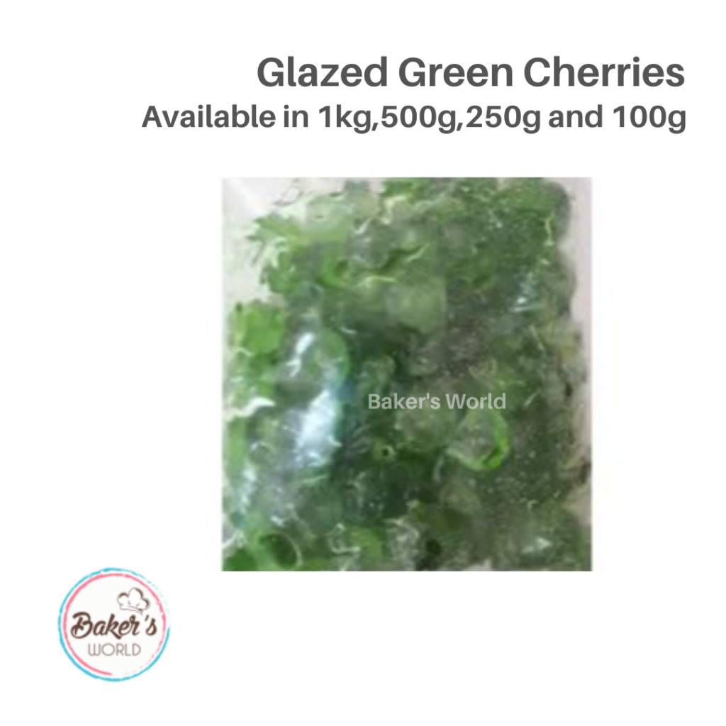 Glazed Green Cherries 100g | Shopee Philippines