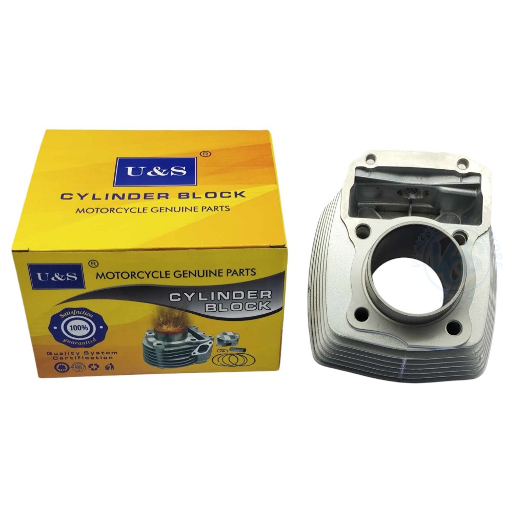 U&S CYLINDER BLOCK KIT SET FOR TMX125/ CG125/TC125 56.5MM | Shopee ...