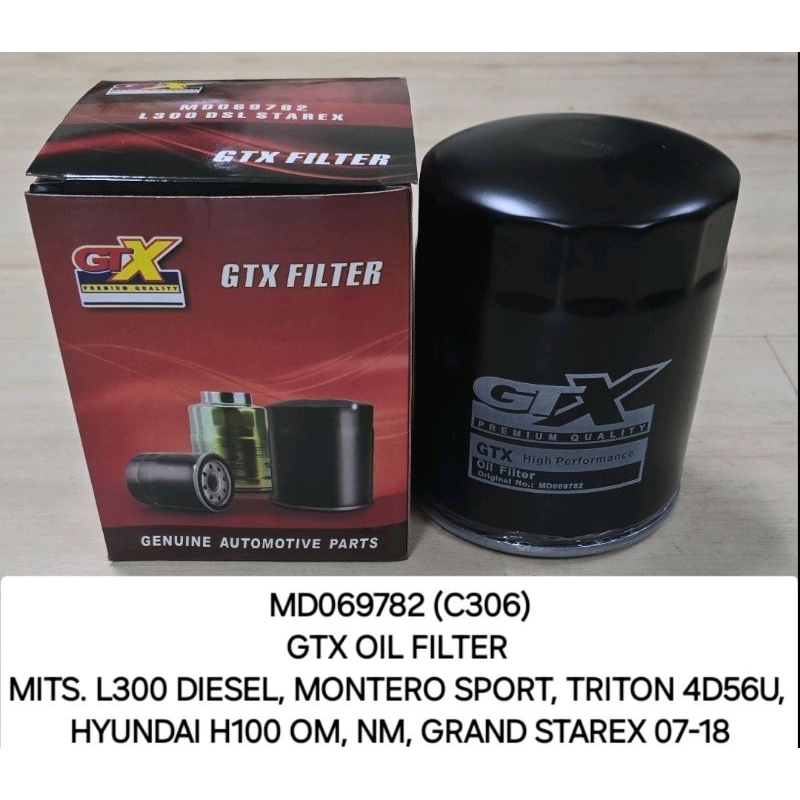 OIL FILTER L300 DIESEL, MONTERO SPORT, TRITON 4D56U, HYUNDAI H100 OM ...