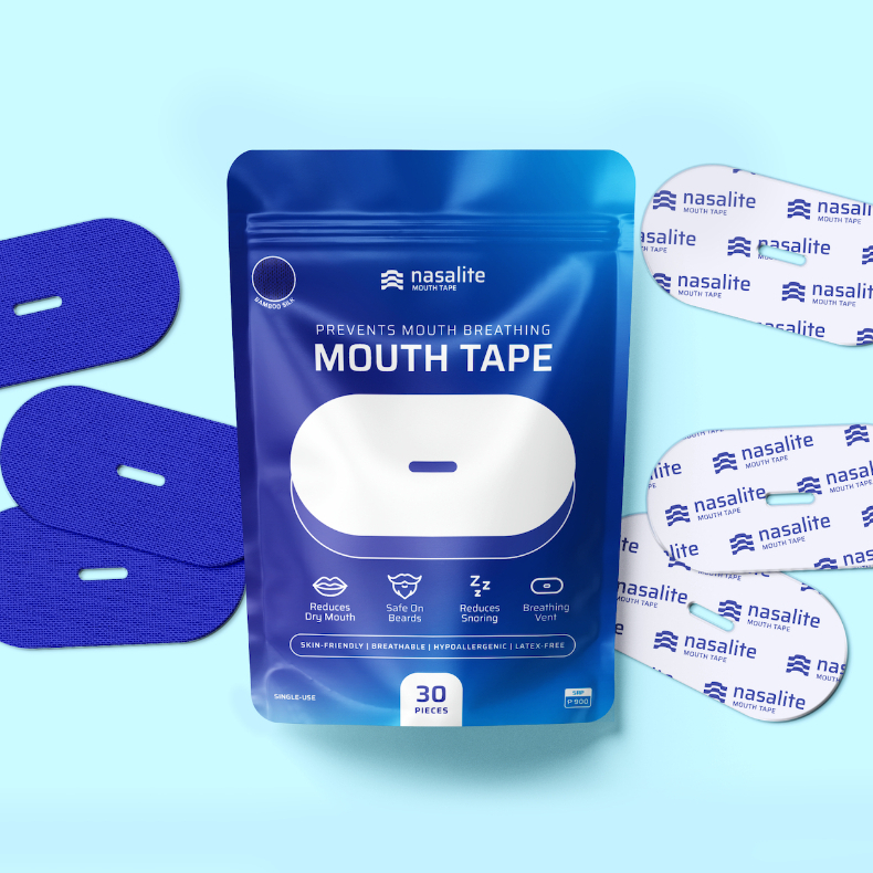 Nasalite Mouth Tape - Stop Mouth Breathing & Reduce Snoring & Dry Mouth ...