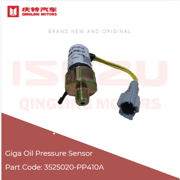 Isuzu Giga Oil Pressure Sensor 3525020-PP410A | Shopee Philippines