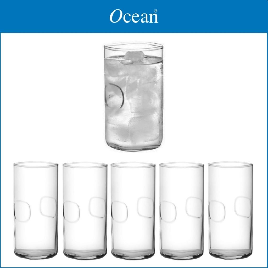 Ocean Glassware Unity Hi Ball Water Juice Drinking Glass Clear 370ml ...