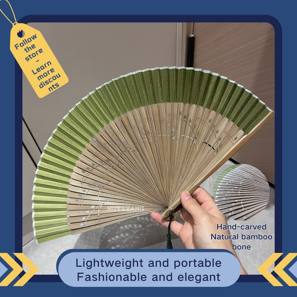 Hand Fan Pamaypay Silk Fan Bamboo Fan Folding Fan Foldable Fan Japanese ...