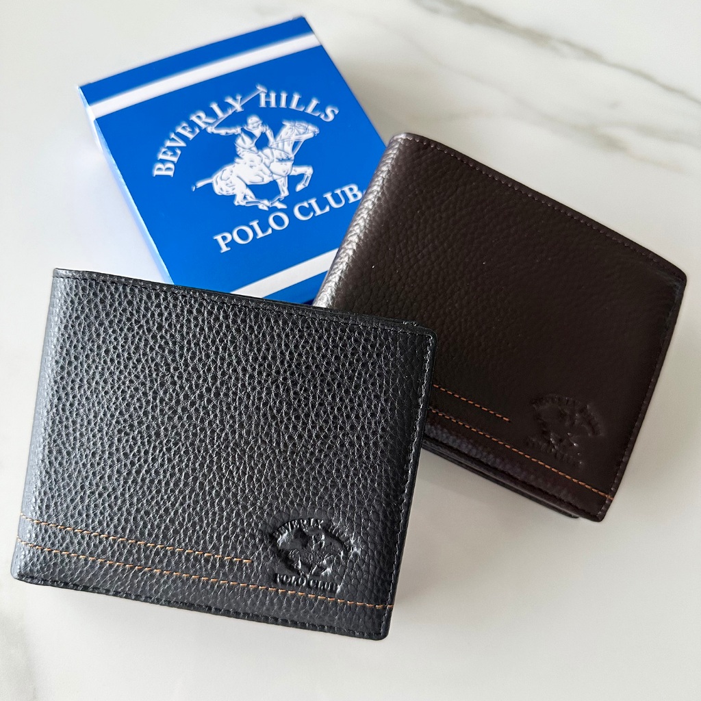 HFDP Beverly Hills Polo Club BHW6 BHW7 Mens' Leather Wallet Bifold with ...