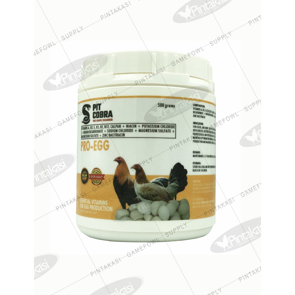Pit Cobra Pro Egg 500g Egg Booster for Gamefowl | Shopee Philippines