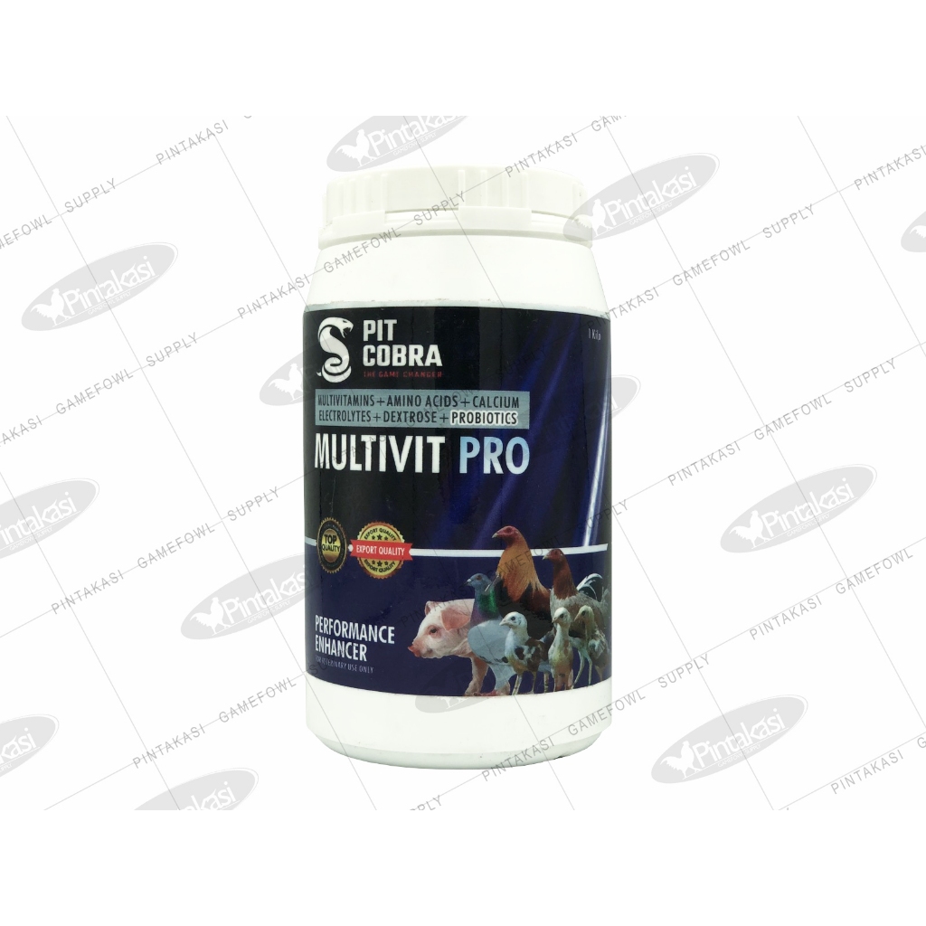 Pit Cobra Multivit Pro 1kg Performance Enhancer for Gamefowl and ALL ...
