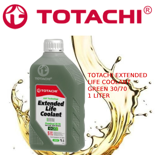 TOTACHI EXTENDED LIFE COOLANT GREEN 30/70 1 LITER | Shopee Philippines
