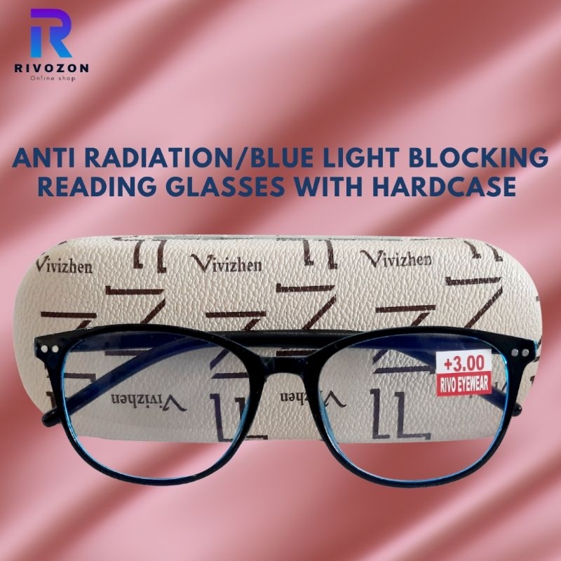 R10 Rivozon Anti Radiation / Blue Light Women Men Reading Glasses ...