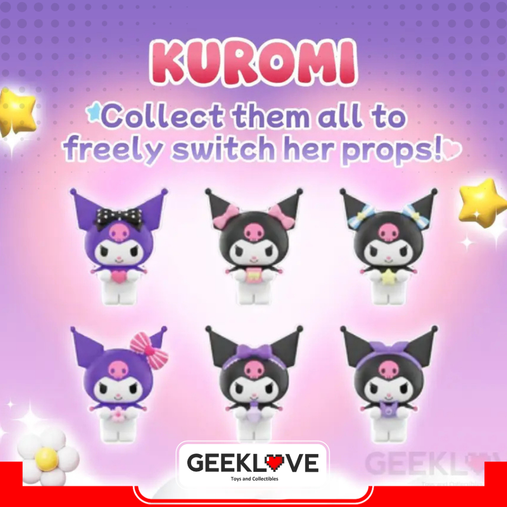 Moetch- Kuromi Heart-tempting Gift Series Series Bean (Single Blind Box ...