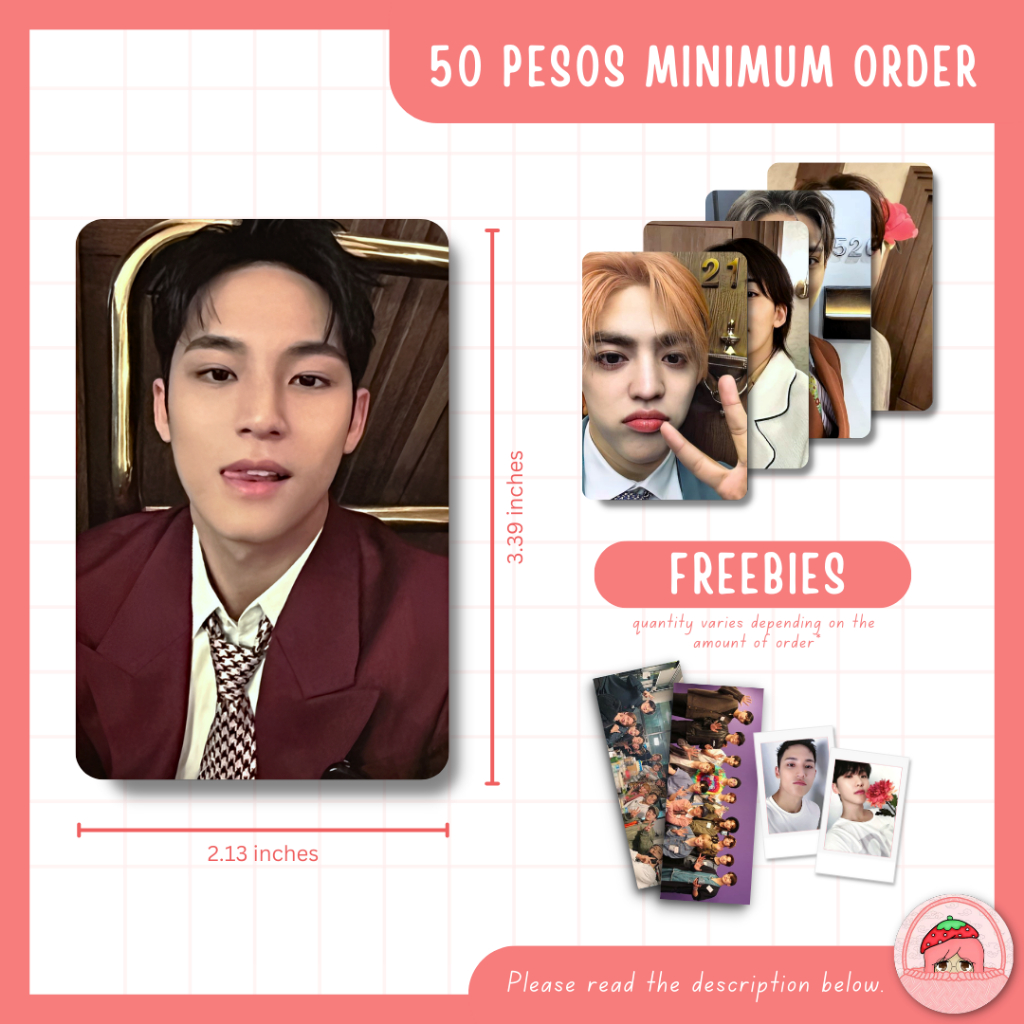 SEVENTEEN SVT SPILL THE FEELS CARAT VER PC PHOTOCARD UNOFFICIAL FANMADE ...