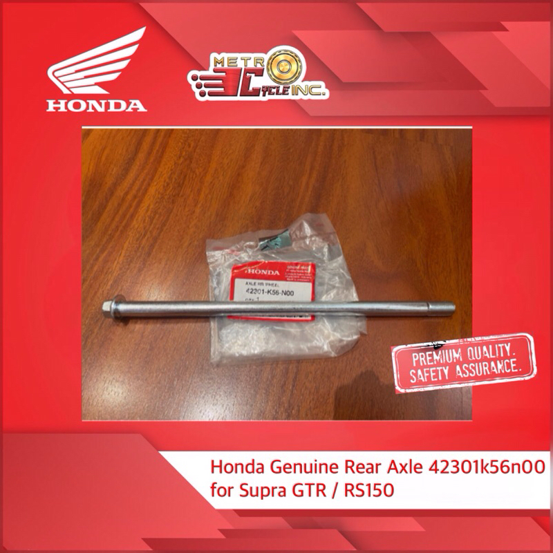 Honda Genuine Rear Axle 42301k56n00 for Supra GTR / RS150 | Shopee ...