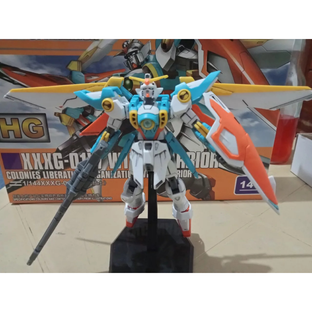 MODEL KIT 144 SCALE WING WARRIOR #FY-03 (orange color) | Shopee Philippines