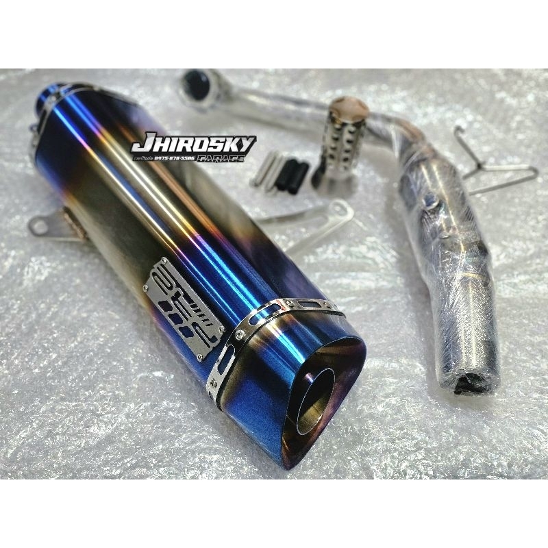 NEW PR2 Full Stainless Tri-color For XmaxV1 / XmaxV2 | Shopee Philippines