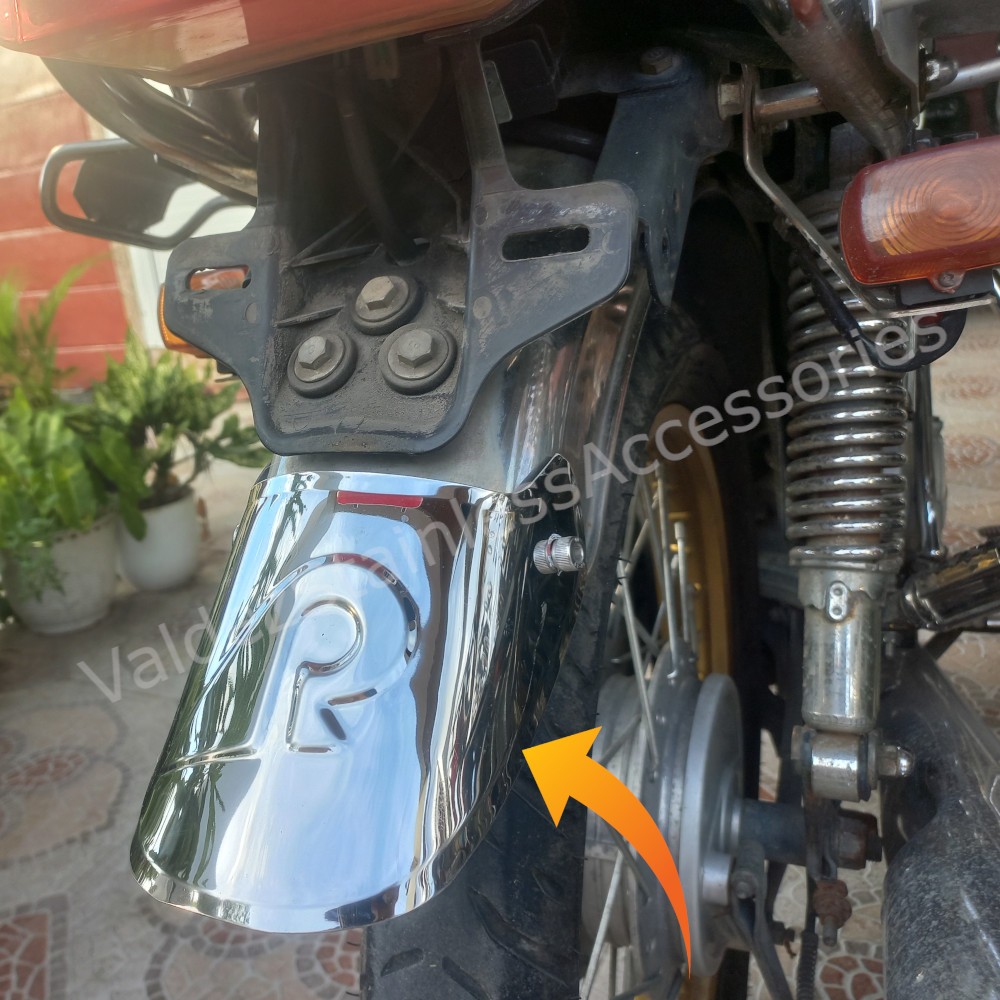 SINGLE "RUSI LOGO" , Rear Tapalodo EXTENSION ,LIKOD EXTENSION for RUSI ...