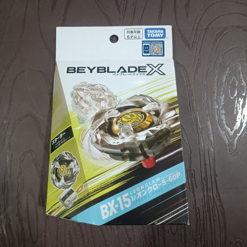 Takara Tomy Bx 15 Leon Claw 5 60p Starter Set Beyblade X Shopee