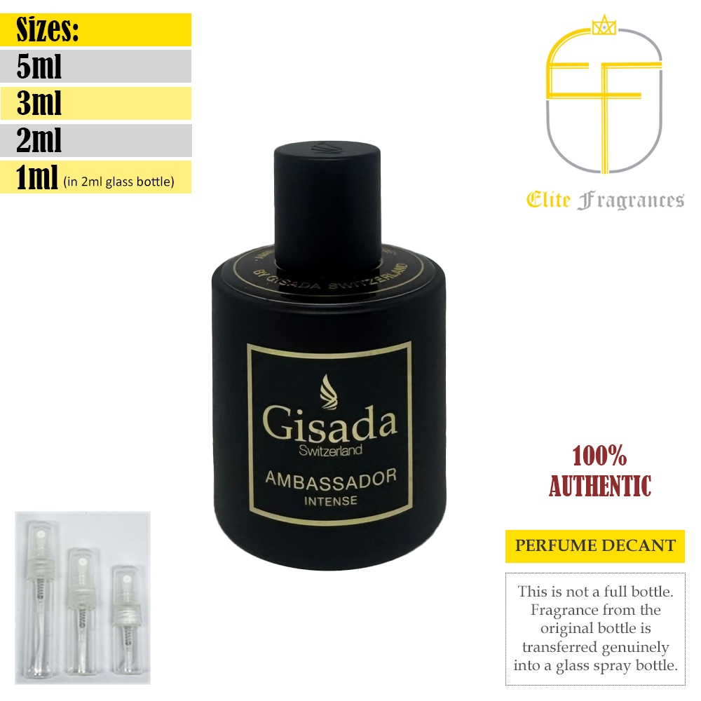DECANT Gisada Ambassador Intense | Shopee Philippines DECANT Gisada Ambassador Intense | Shopee Philippines