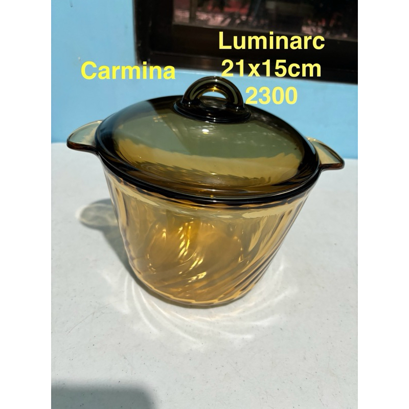 luminarc cookware 21x15cm (Carmina) | Shopee Philippines
