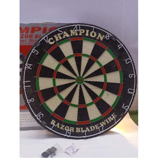 CHAMPION RAZOR BLADE DART BOARD / LARONG DARTS | Shopee Philippines