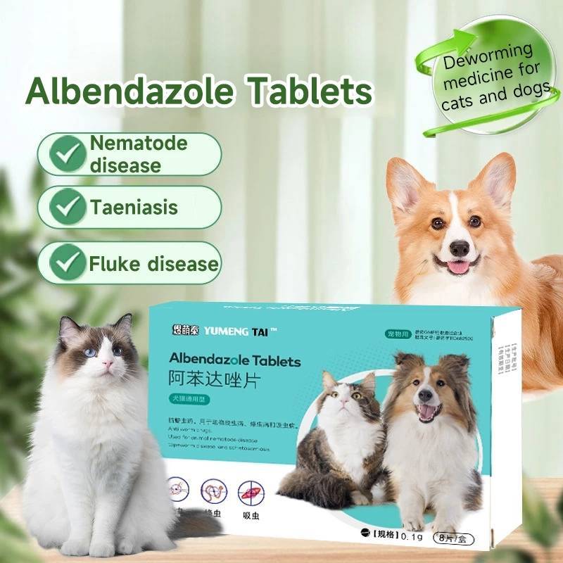 Pet Dewormer Tablets Albendazole Inner Deworming Tablet for Dog and Cat ...