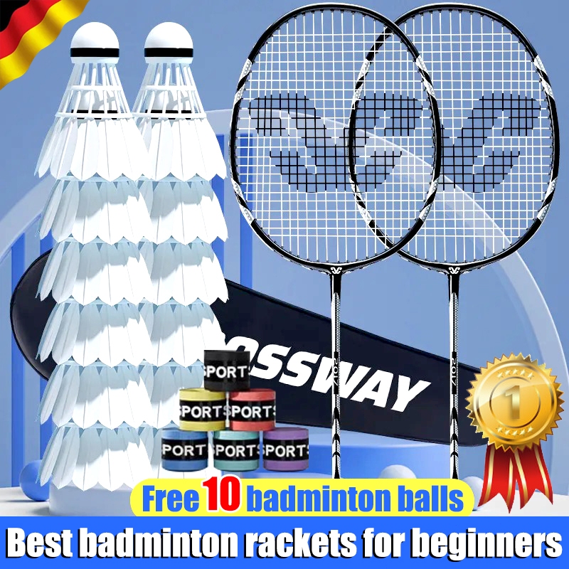 Buy 1 Get 6 Free Badminton Rackets Badminton Set Beginner Level ...
