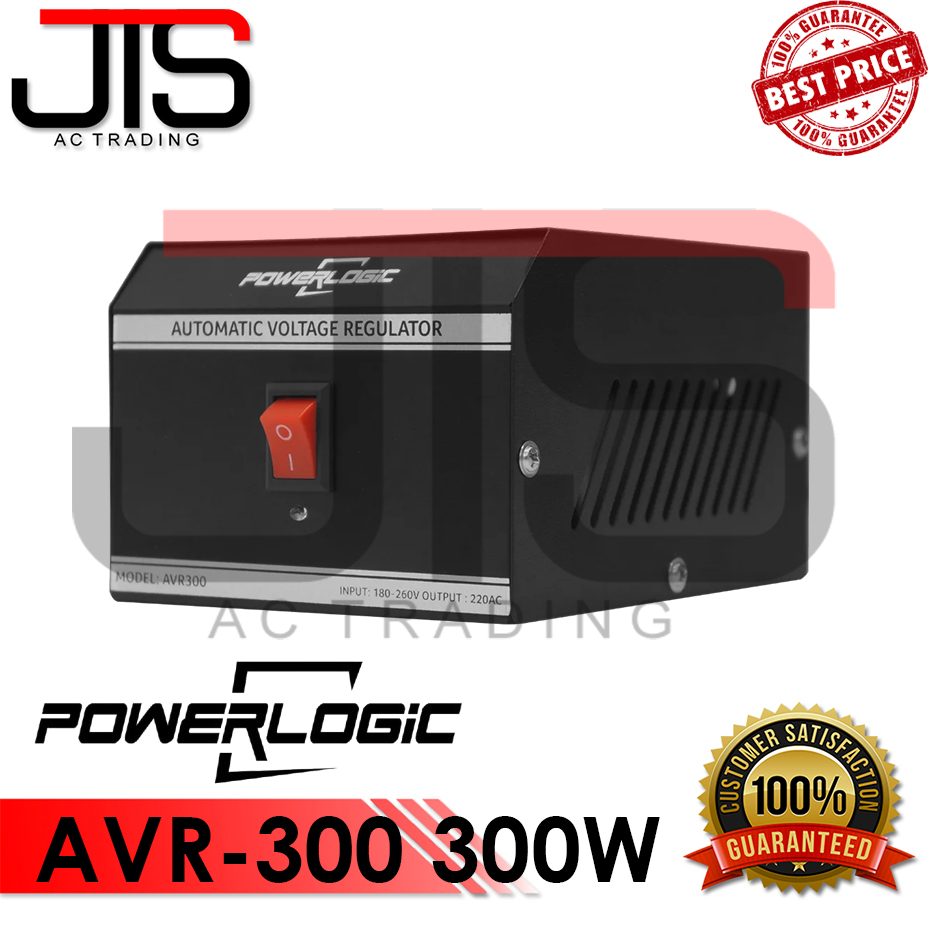 POWERLOGIC AVR-300 300W 180V-260VINPUT VOLTAGE 220Vac | Shopee Philippines