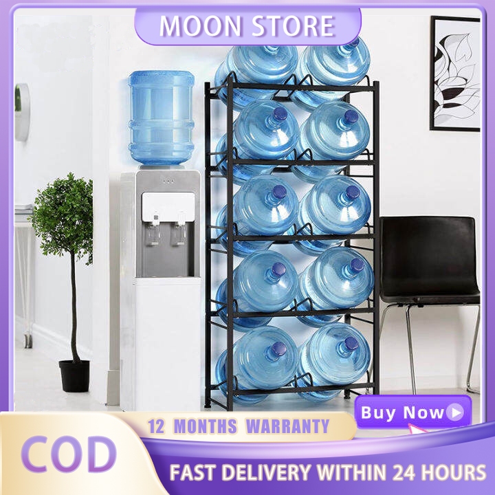 3/4/5/6/8/10 Bottles Water Gallon Rack Stand Mineral Water Rack Stand ...