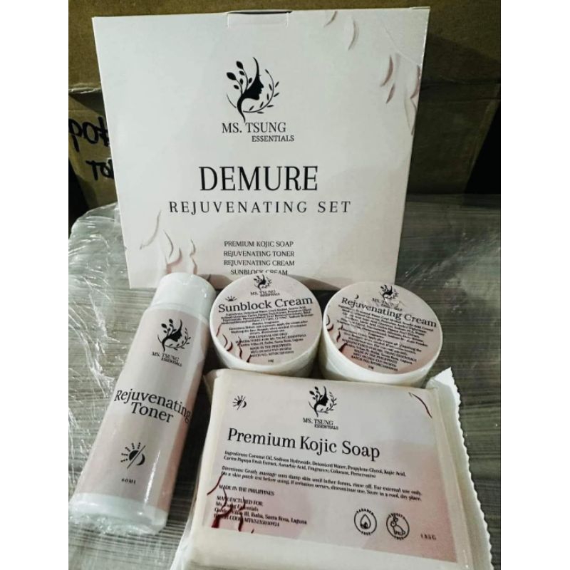 Ms Tsung Rejuvenating Sets (Demure new packaging) | Shopee Philippines