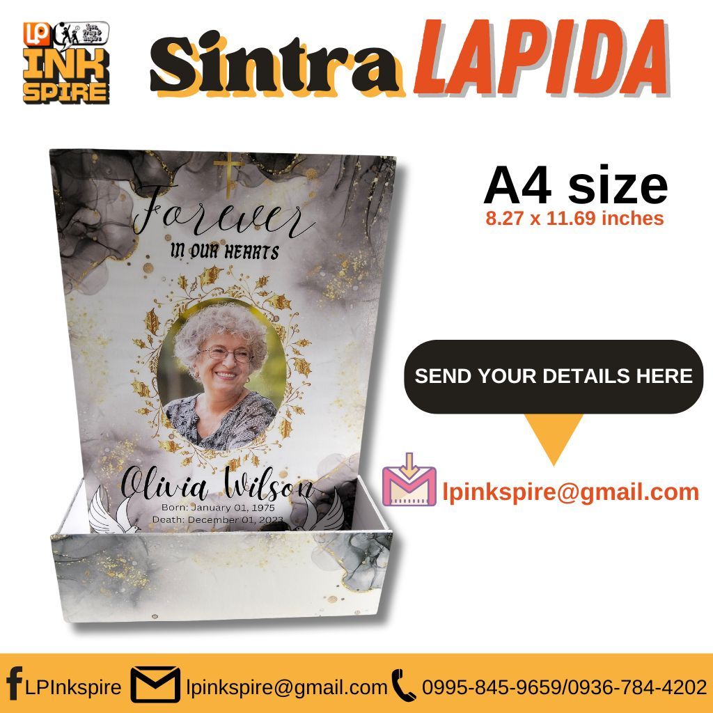 Personalized Sintra lapida for UndasISINTRA LAPIDA FREE LAYOUT ...