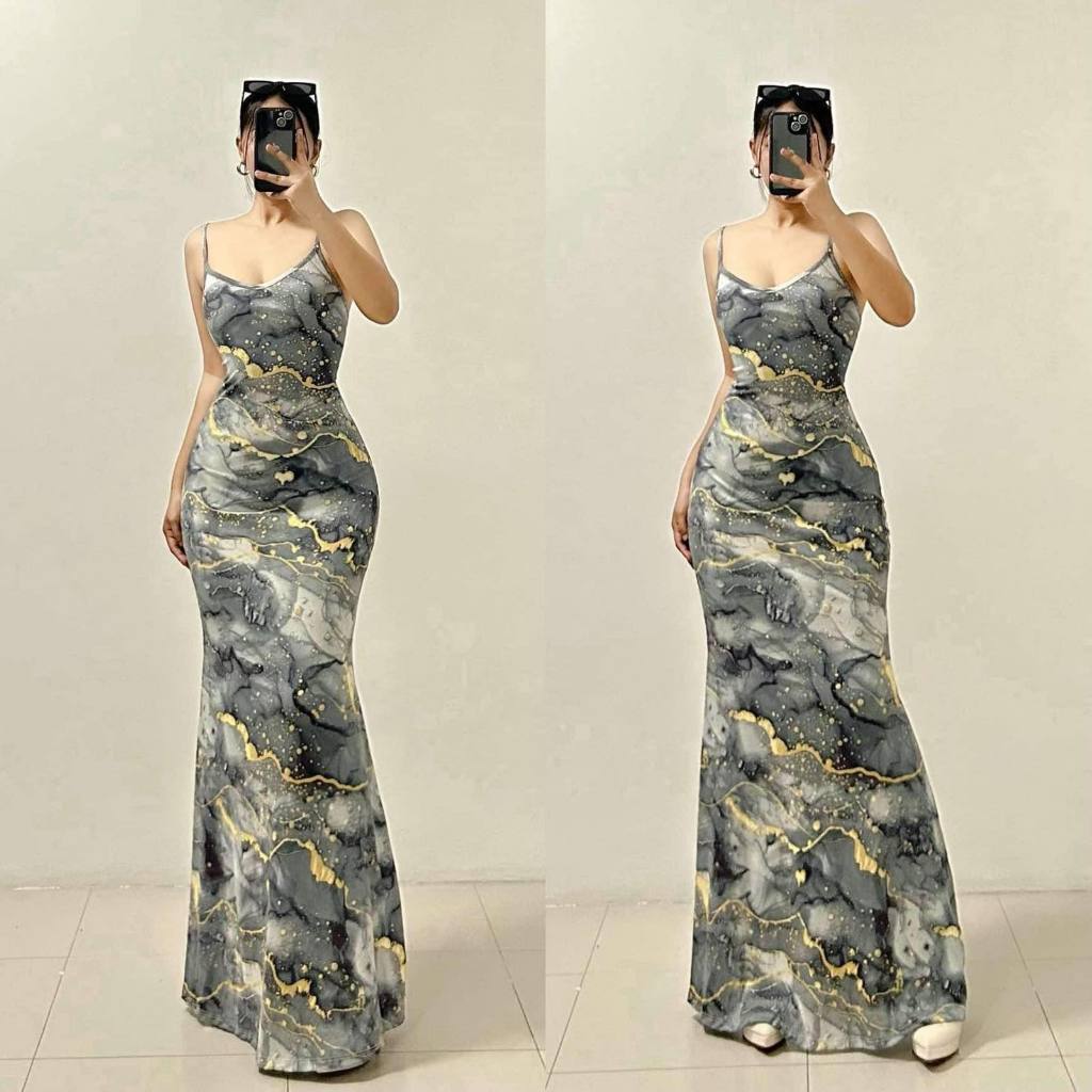 BHJN ZAMIRAH MAXI KNITTED DRESS | Shopee Philippines