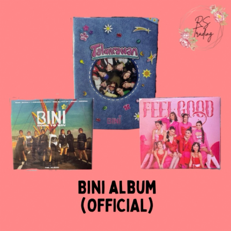 OFFICIAL BINI ALBUM (W/OUT PC INCLUDED) | Shopee Philippines