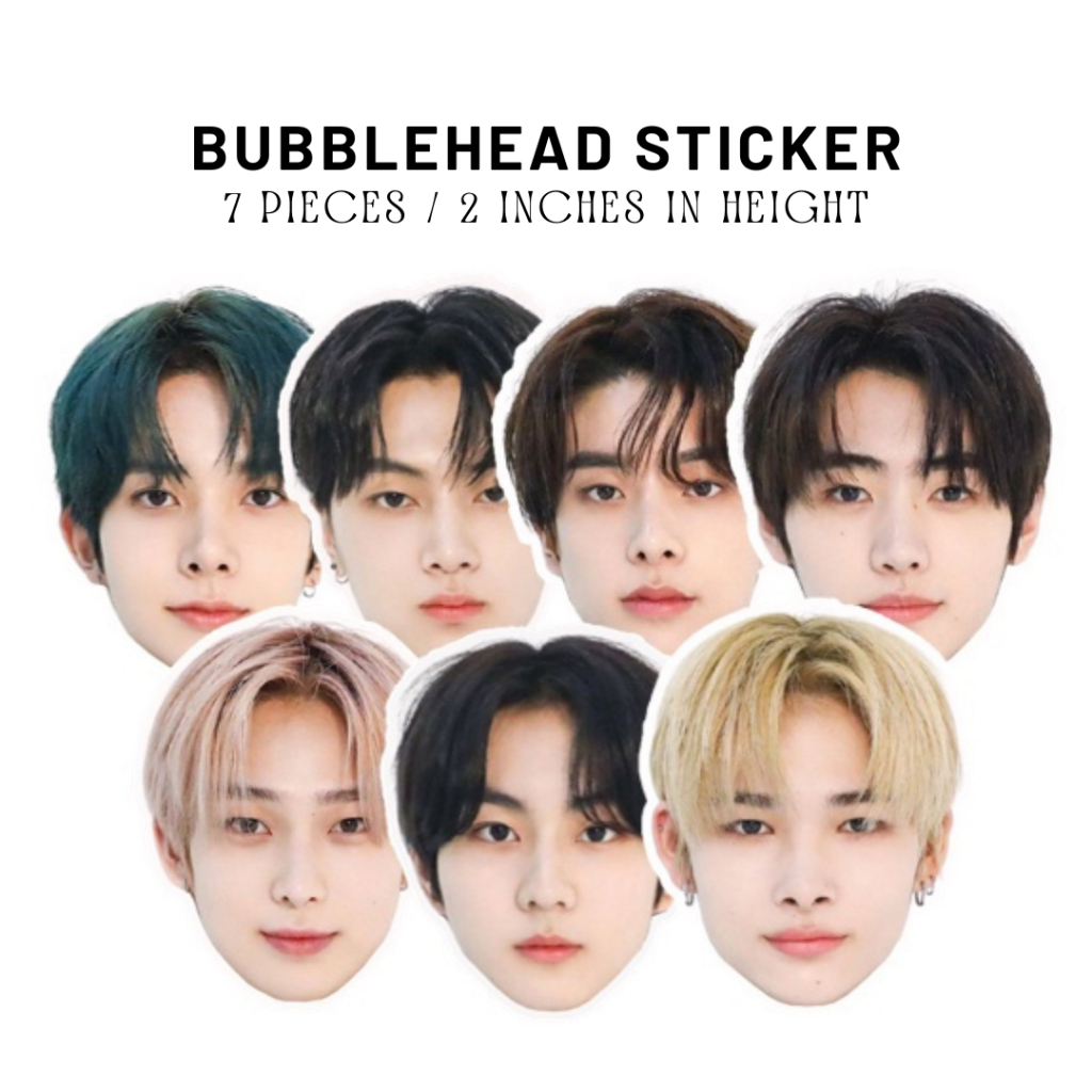 7Pieces/Set Kpop Bubblehead Sticker Pack EN Romance Untold Sticker ...