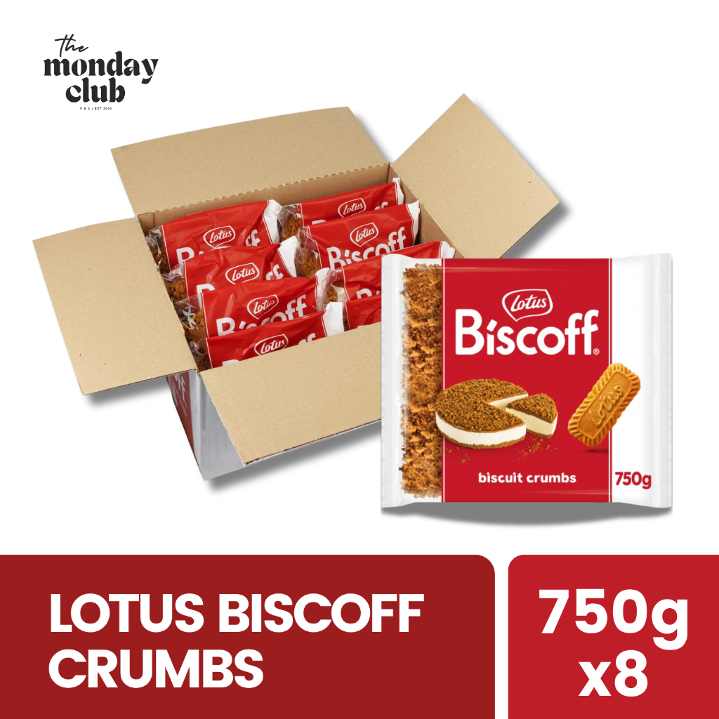Lotus Biscoff Crumbs (8x750g) | Shopee Philippines