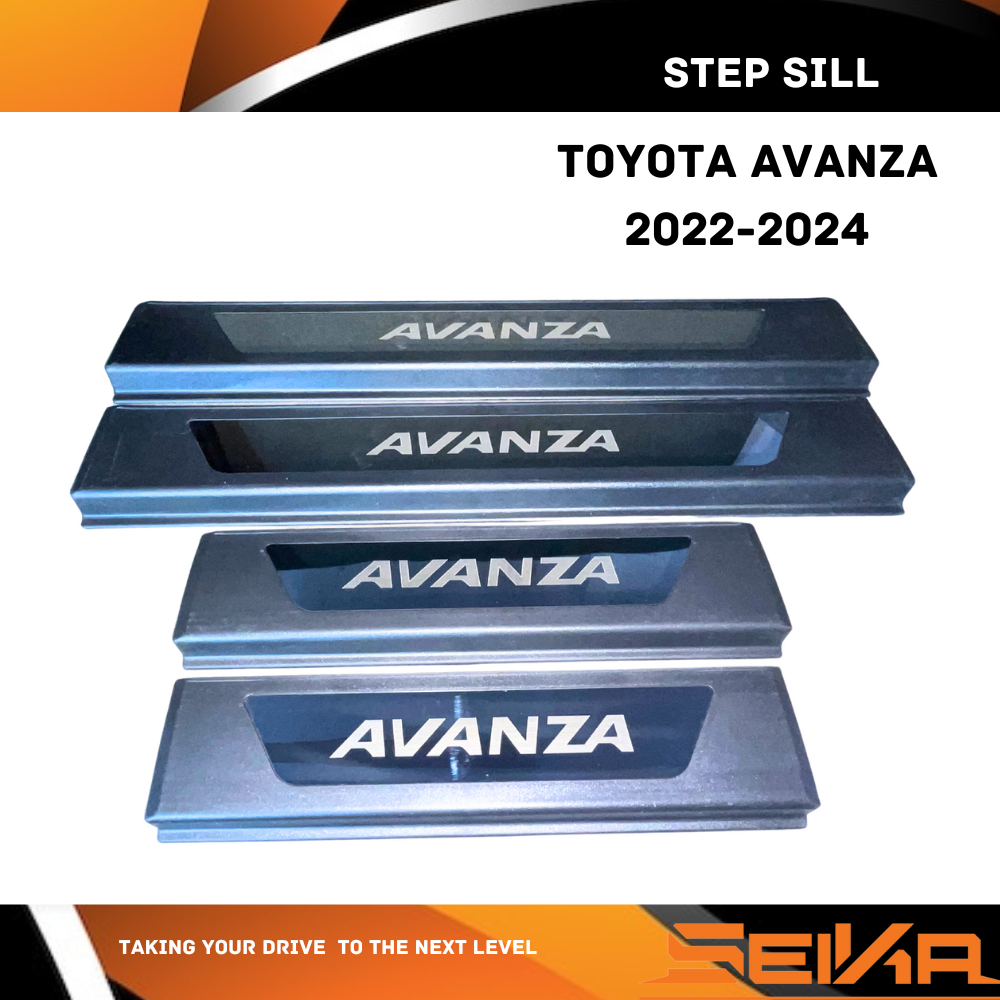 Toyota Avanza 2022-2024 Side Step Sill / Door Sill Plate, car ...