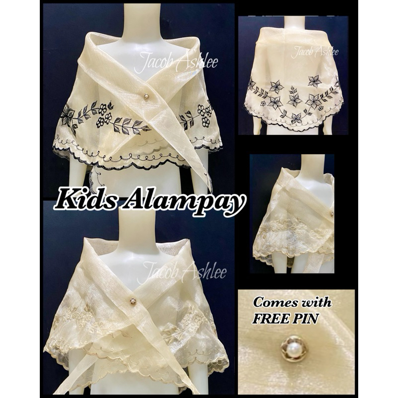 Alampay for Kids with free pin | Traditional Shawl | Shopee Philippines